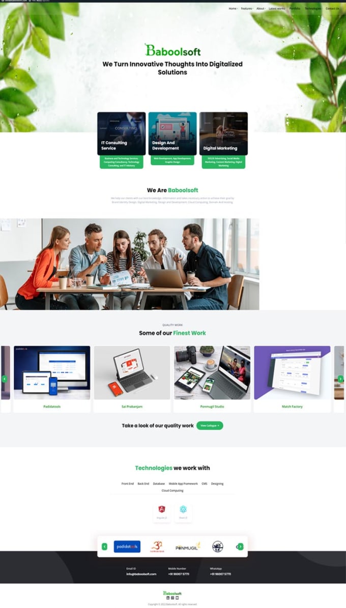 Develop frontend web development in html by Asmaths | Fiverr