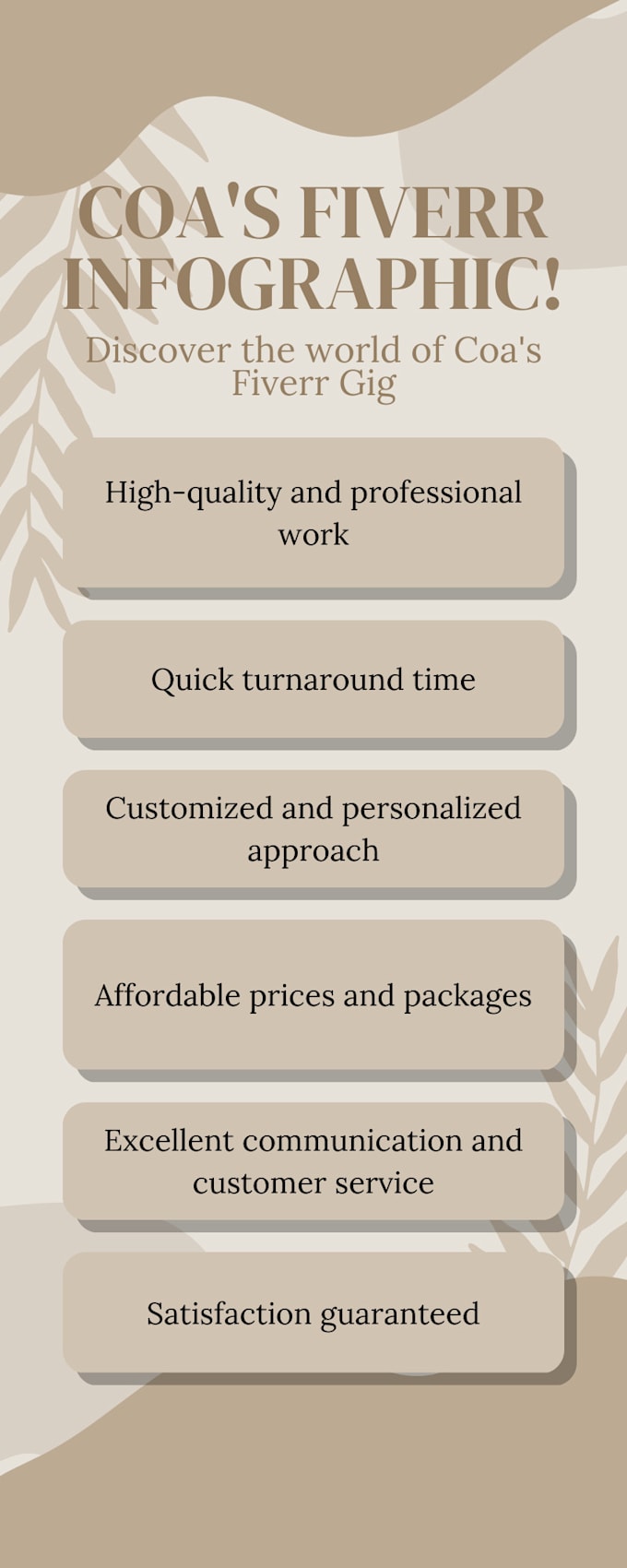 Make creative infographic design and script writing services by Gyav14 ...