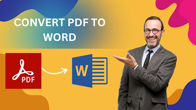 Convert pdf file to ms word by Farhanali29 | Fiverr