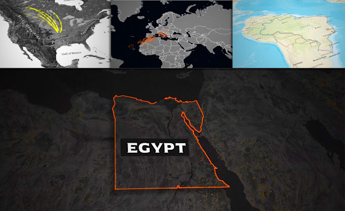 Create an animated map explainer for documentary or vlog by ...
