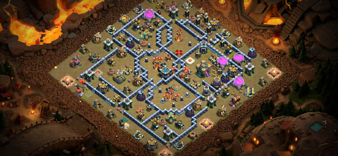 Design the perfect layout for your clash of clans base by Starking893 ...