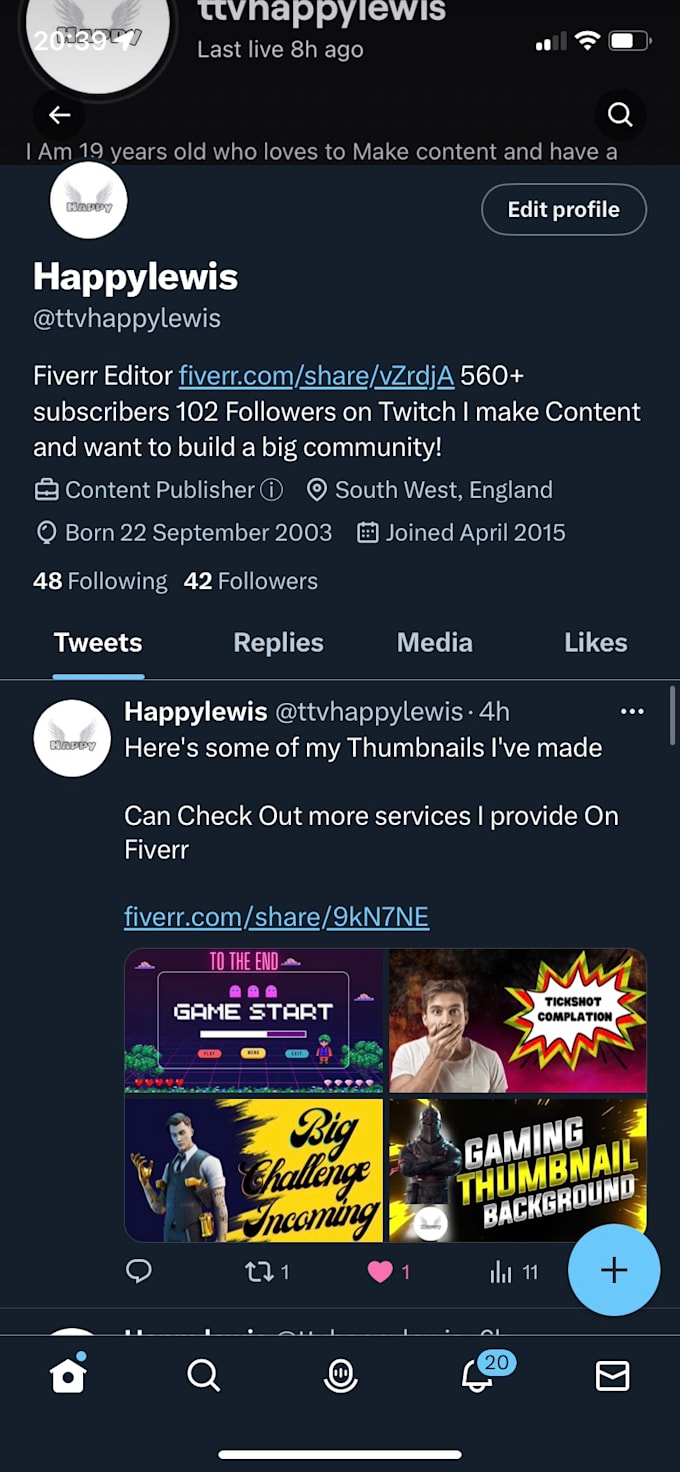 Maintain your social media for a set amount of time by Happylewis | Fiverr