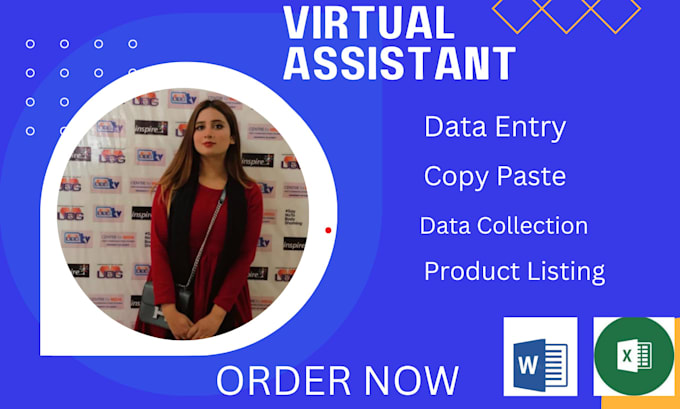 Perform flawless data input copy and paste, and typing tasks by Syedafatima593 | Fiverr