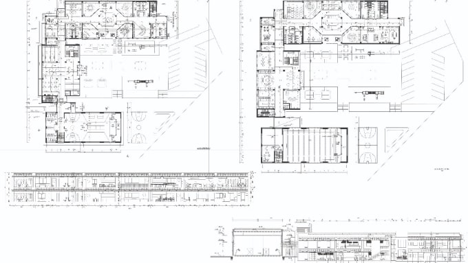 Technical drawing and floor plan by Betb81 | Fiverr