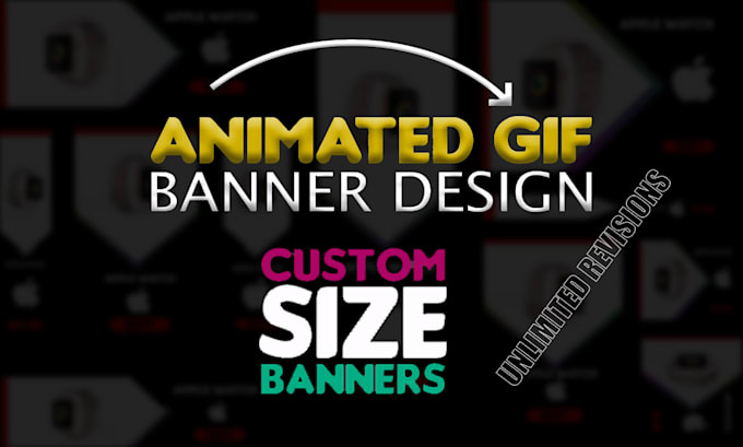 Make a design professional gif google banner ads by Motionartistbd | Fiverr