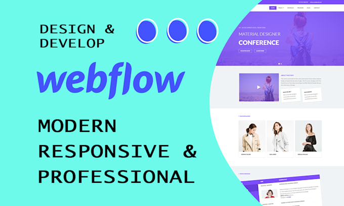 Do professional webflow website design and development by Allcmsexpert ...