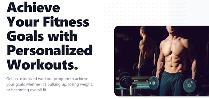 Create a personalized workout and meal plan according to your body and ...