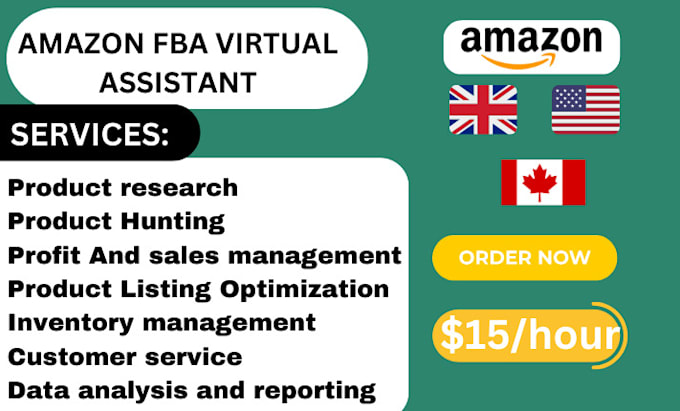 Provide amazon virtual assistant and fba product hunting by Ammaraf ...