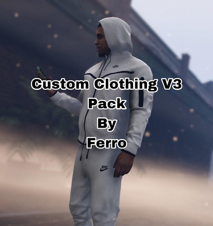 Give you a real good wear clothing package for fivem by Simoneferro681 ...