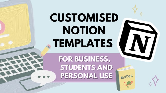 Make custom notion templates for productivity and reselling by Mundayzz ...