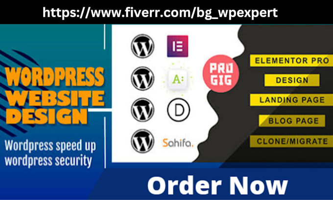 Clone or design wordpress landing page by elementor pro by Bg_wpexpert | Fiverr