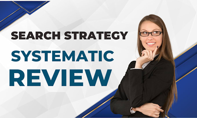 Develop a custom search strategy for your systematic review by ...