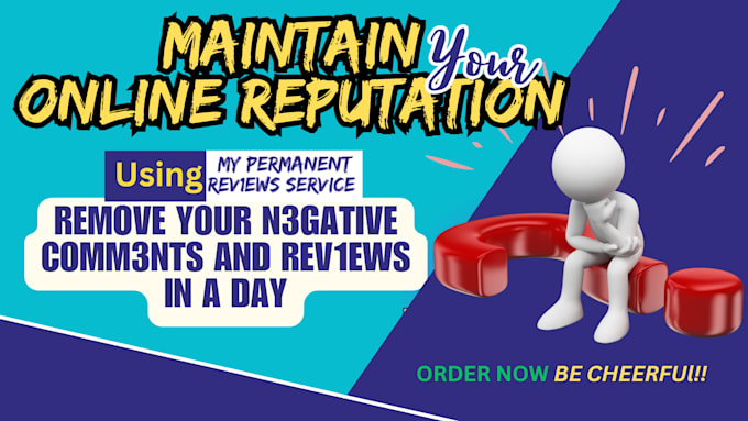 Remove bad comments, remove bad review in a day by Dodcisco | Fiverr