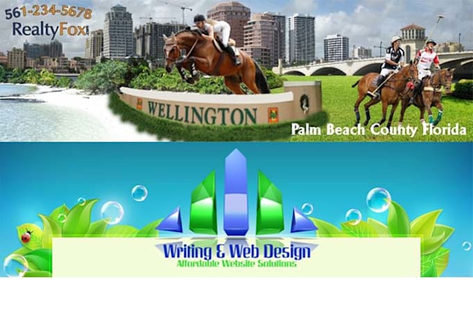 Design a great header for your website by Writerservices | Fiverr