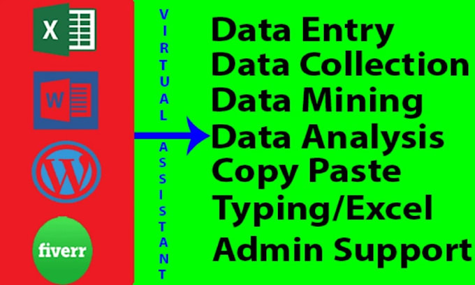 Do Excel Data Entry Copy Paste Web Research Typing Data Collection