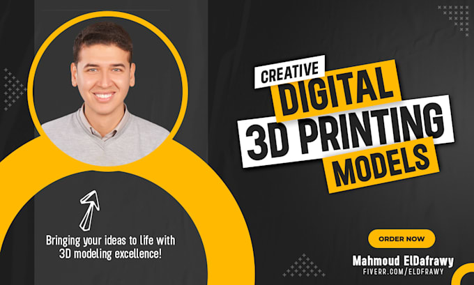 Create digital high quality 3d models for rapid prototyping by Eldfrawy ...