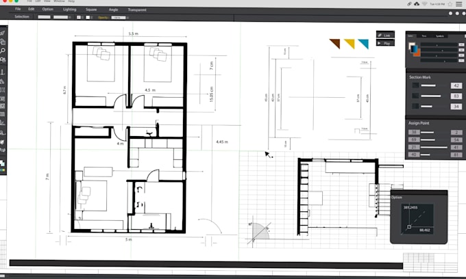 Do 2d architectural,tiny house,floorplan redraw and design by Abire12 ...