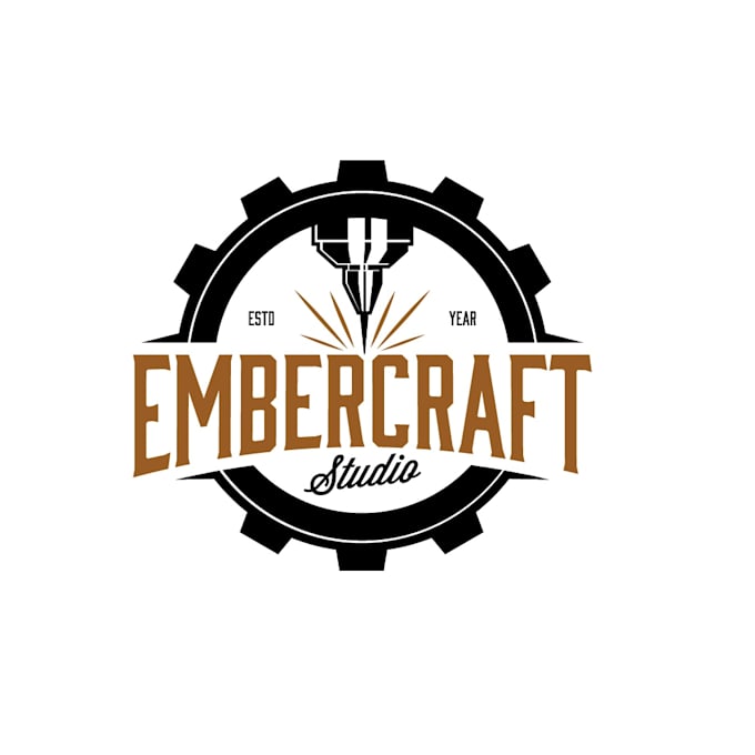 Design laudable inspirational ember craft studio logo by Giovanni_wiza ...