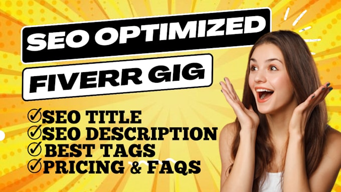 Increase your fiverr sales with my custom seo gig by Mirsyedmekaal | Fiverr