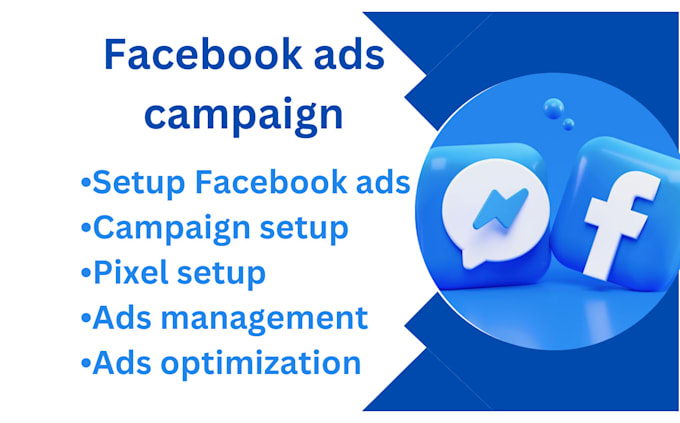 Do facebook ads campaign setup and management by Sehar199 | Fiverr