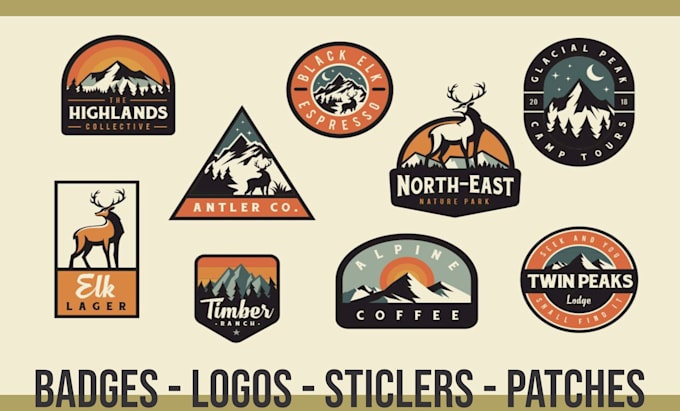 Design stunning badge, patch, sticker, label, logo designs by ...