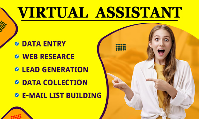 Be your virtual assistant for data entry and web research by Jarin ...