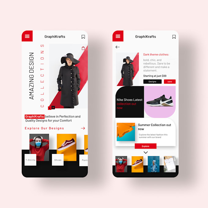 Design Mobile App Ui Ux And Website Ui Ux By Devansh7704 Fiverr