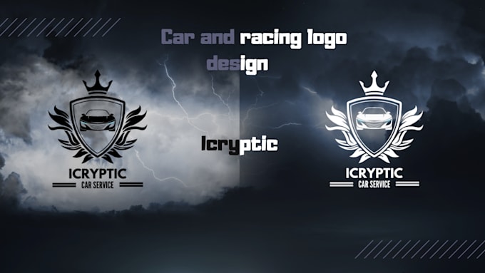 Design eye catching car, racing , creative idea logo by Icryptic7 | Fiverr
