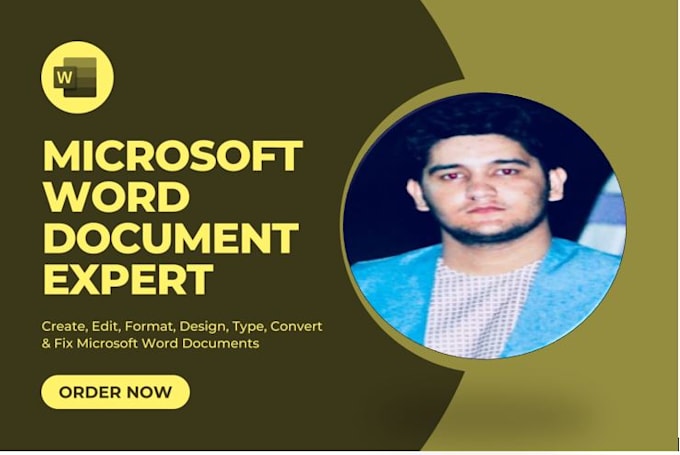 Create, edit, format, design microsoft word documents by Emalzarifi ...