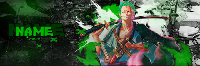 Create youtube twitter twitch header or logo for streamer by Stuff2obsi ...