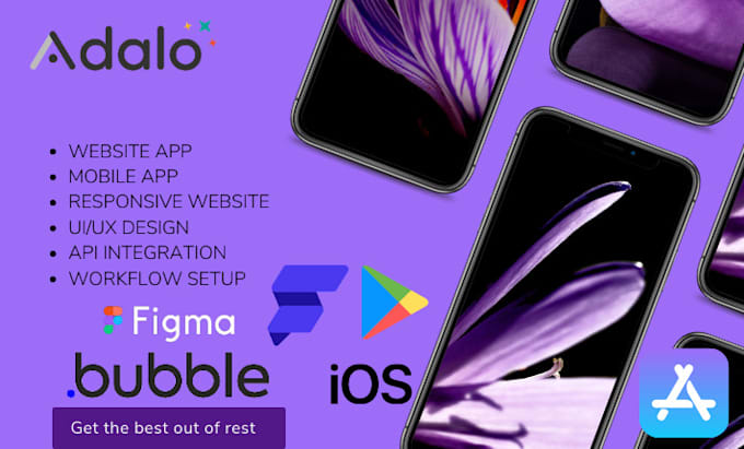 Build bubble website, bubble io, adalo app, figma app, bubble web developer by Seanstephenson2 ...