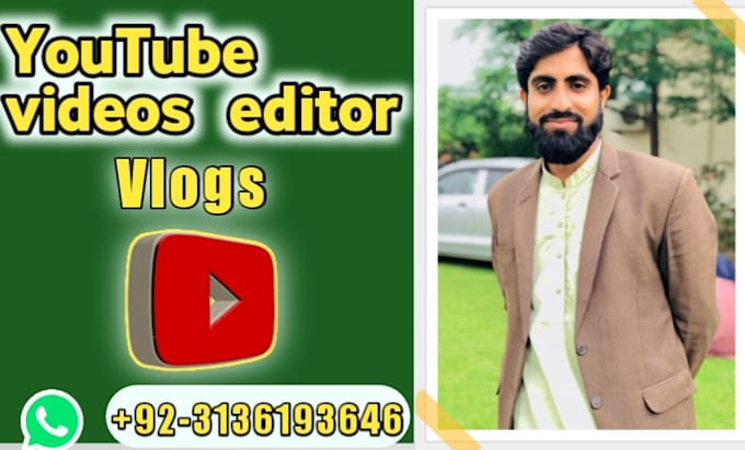 Working of youtube vlog videos editor by Mbilalkhaira | Fiverr