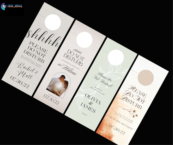 Custom dl flyer door hangers postcard rack cards or media kits design ...