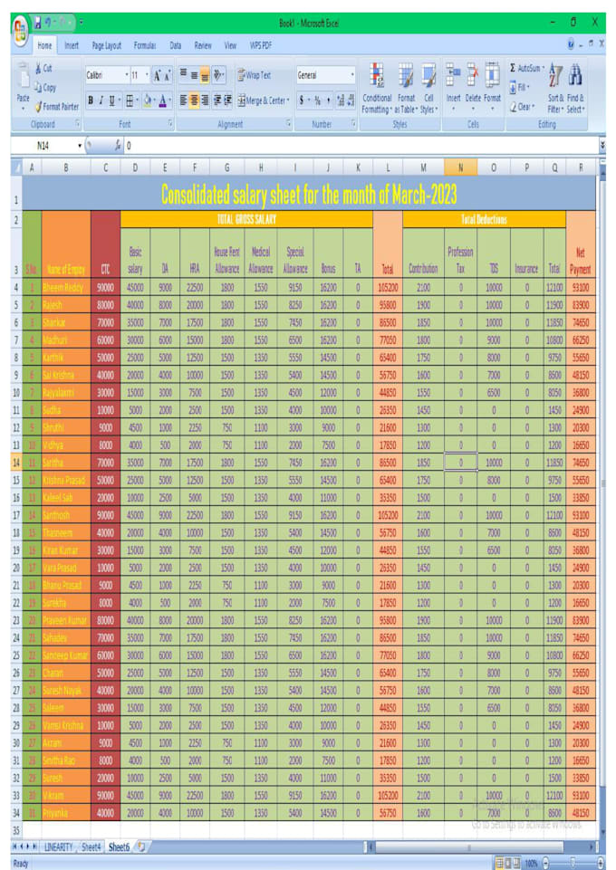 Do accurate data entry or typing in excel or word and copy paste by Hirajesh11 | Fiverr