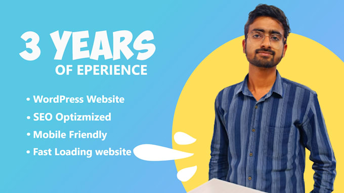 Create a stunning wordpress website with seo optimized post by ...