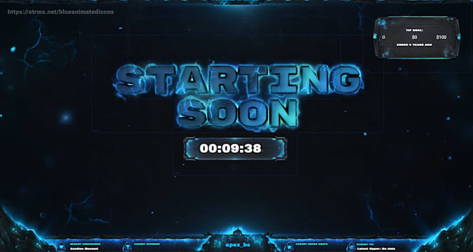 Design logo intro overlays for your youtube twitch chanel by Apex_bs ...