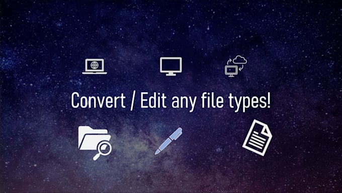 Convert any file i can by Fazit74 | Fiverr