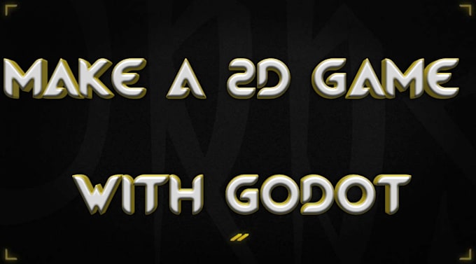 Make 2d game with gdscript for you by Mohammed1942 | Fiverr