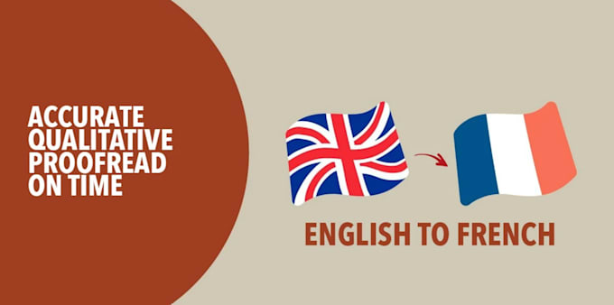 Provide fast translation services on fiverr professional french ...