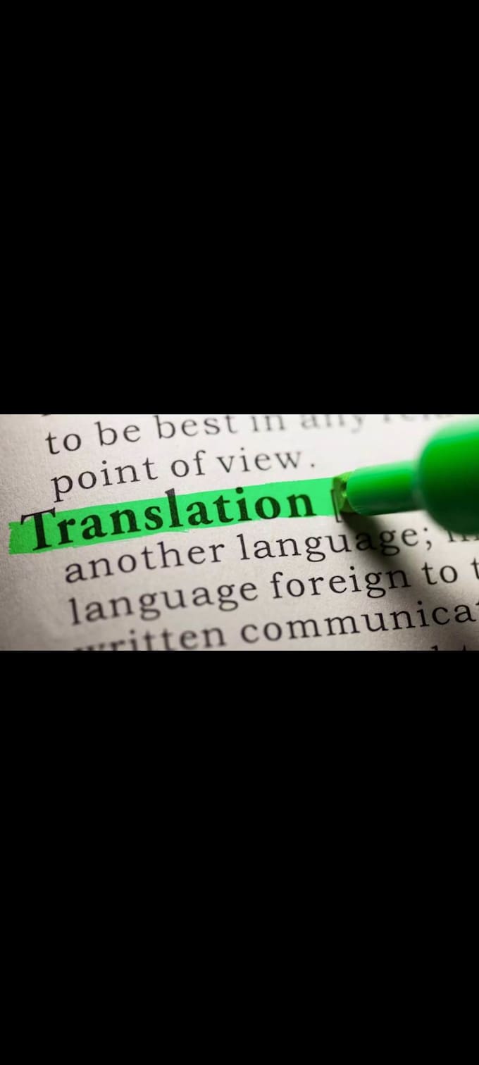 Translate different types of texts by Amal228 | Fiverr