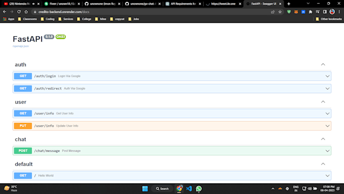 Build Any Apis For You In Python Rust Typescript Or Golang By Unown18