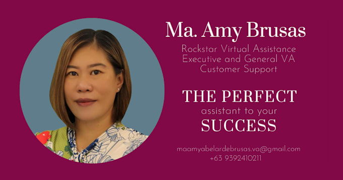 Be your rockstar admin and executive virtual assistant and world class ...