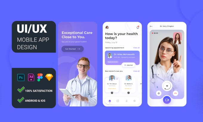 Professional mobile app ui design, figma app design, and uiux expert by ...