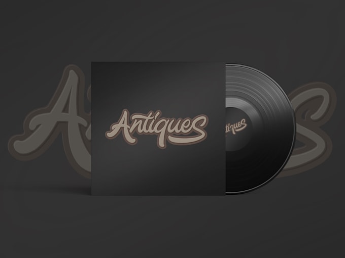 Design logo brand, album cover, signature, vintage design by ...