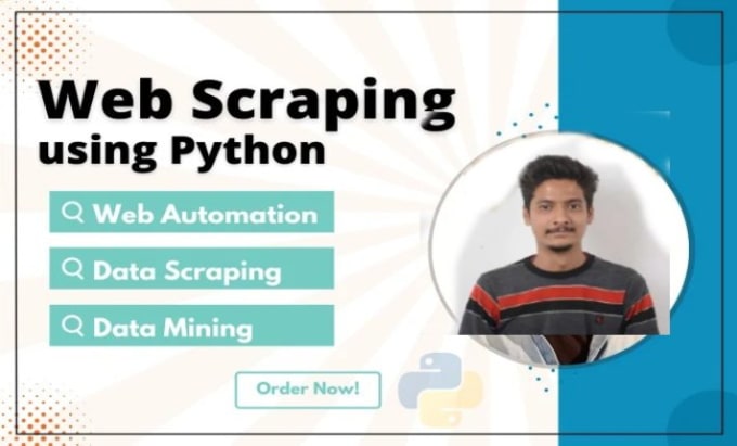 Conduct web scraping using python by Dhruvgosai | Fiverr Conduct web scraping using python by Dhruvgosai | Fiverr