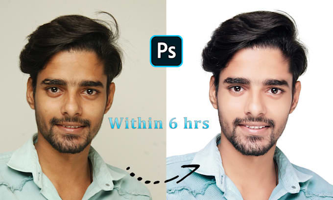Retouch portrait photo and headshots in photoshop by Cap10_lucky | Fiverr