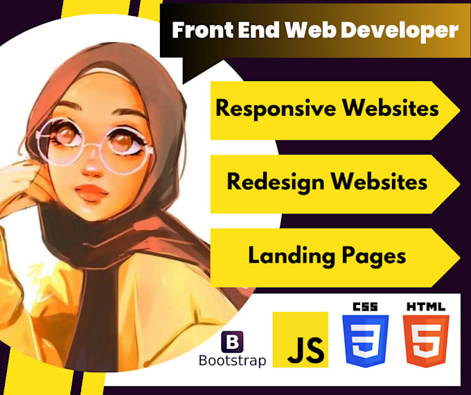 Create attractive front end website for you by Sawaira_dev | Fiverr