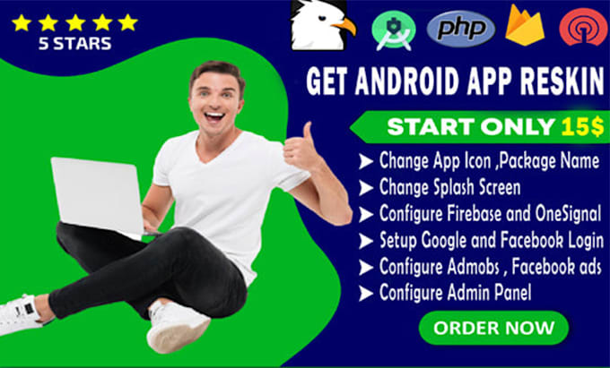 Reskin Rebrand And Setup Android App Flutter App Codecanyon Apps By Instaexpert24 Fiverr
