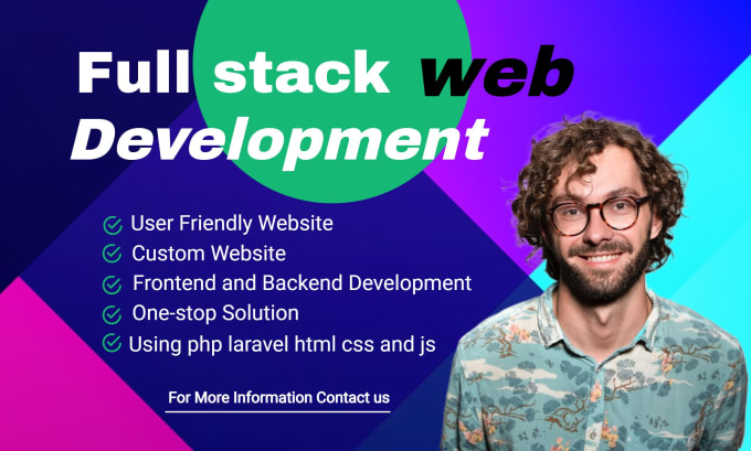 Full Stack Web Developer Using Php Laravel Html Css Js By Arraselofficial Fiverr
