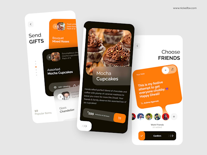 Design modern ui ux mobile app design for ios and android by Nimisha_uxd | Fiverr